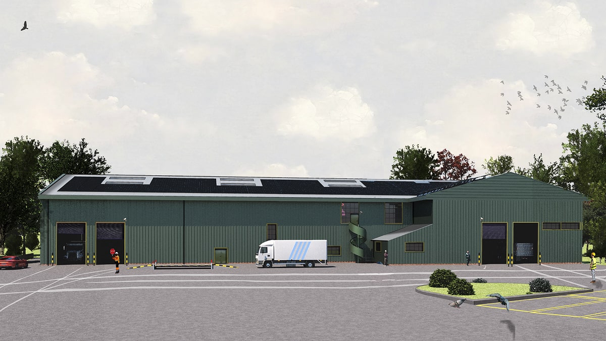 Recycling Facility - Plans Architectural Design